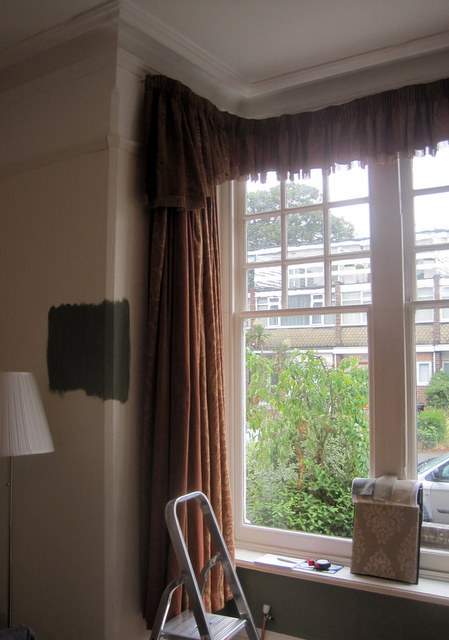 Square bay window – Mrs Steed